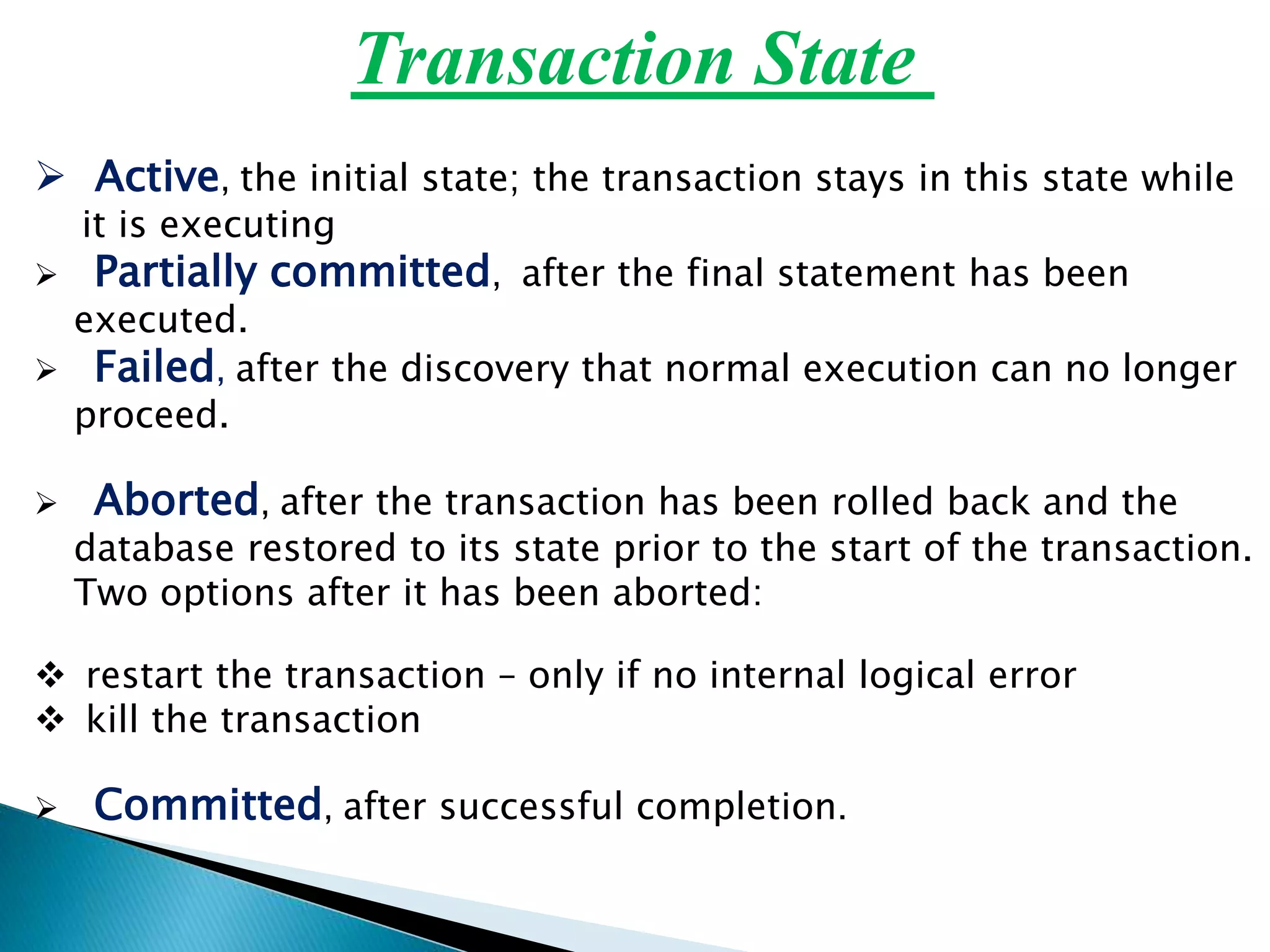 Presentation on Transaction | PPTX