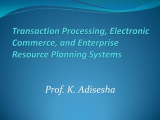 Transaction processing | PDF