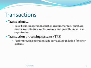 Transaction processing | PDF