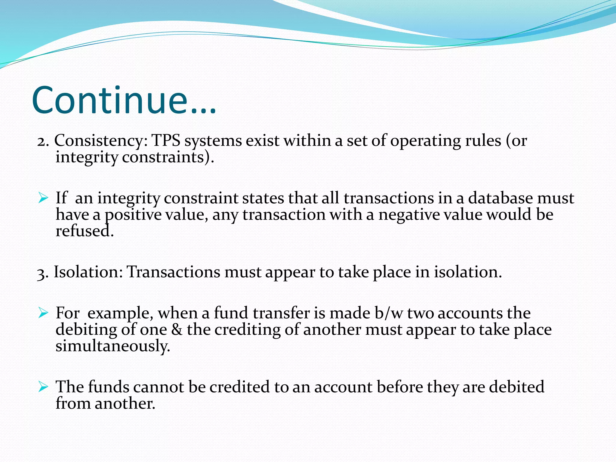 Transaction processing ppt | PPTX
