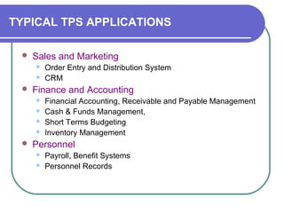 Information Processess and Technology HSC Transaction processing ...