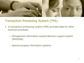Transaction processing system | PPT