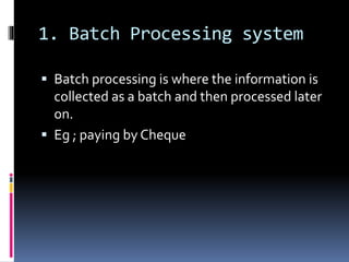 Transaction processing system | PPT