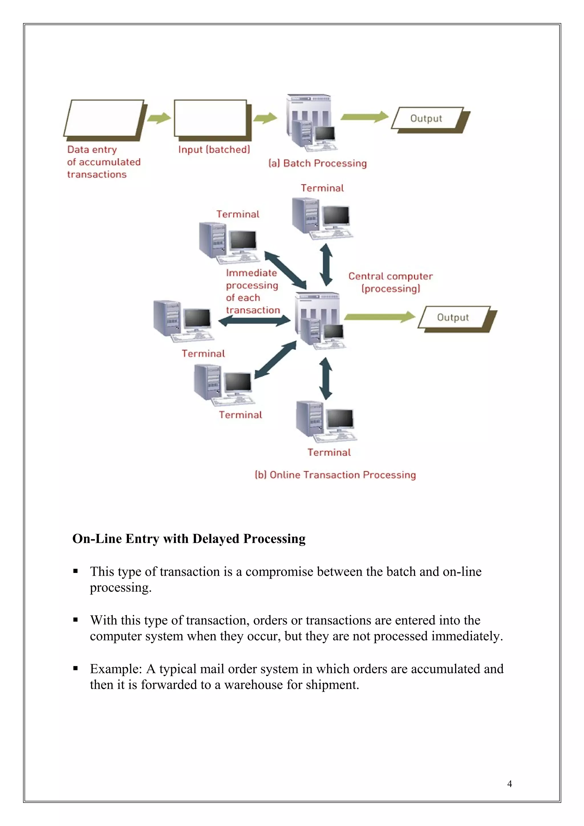 Transaction processing systems | DOC