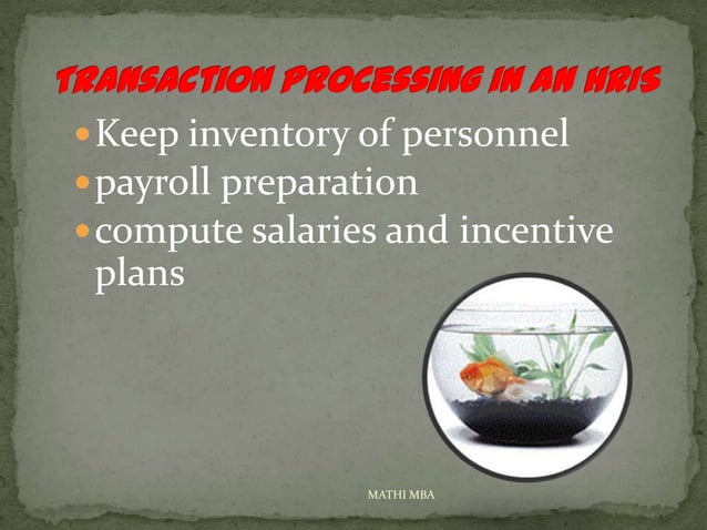 Transaction Processing Systems Tps In Management Information Systems