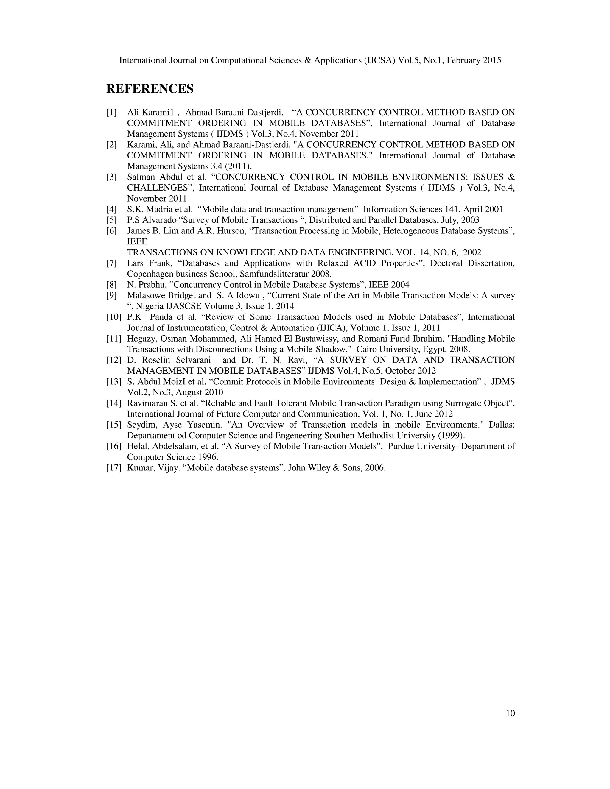 Transaction processing, techniques | PDF