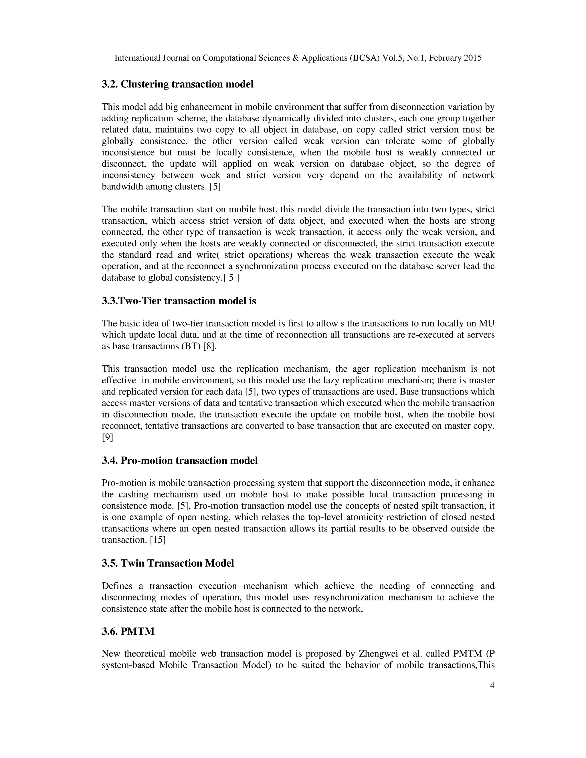 Transaction processing, techniques | PDF