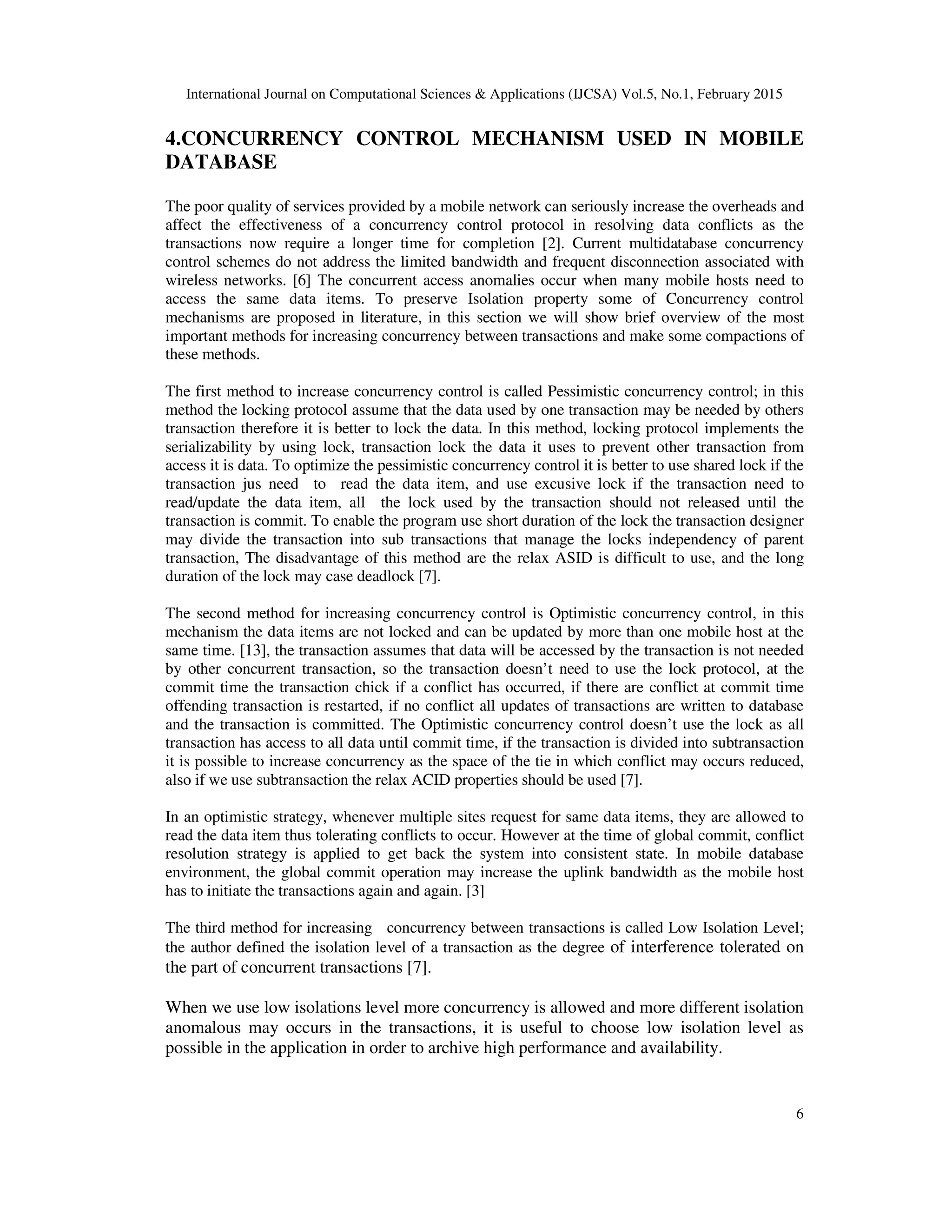 Transaction processing, techniques | PDF