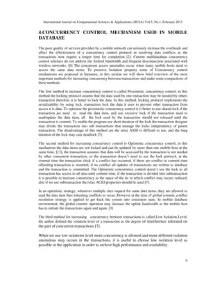 Transaction processing, techniques | PDF