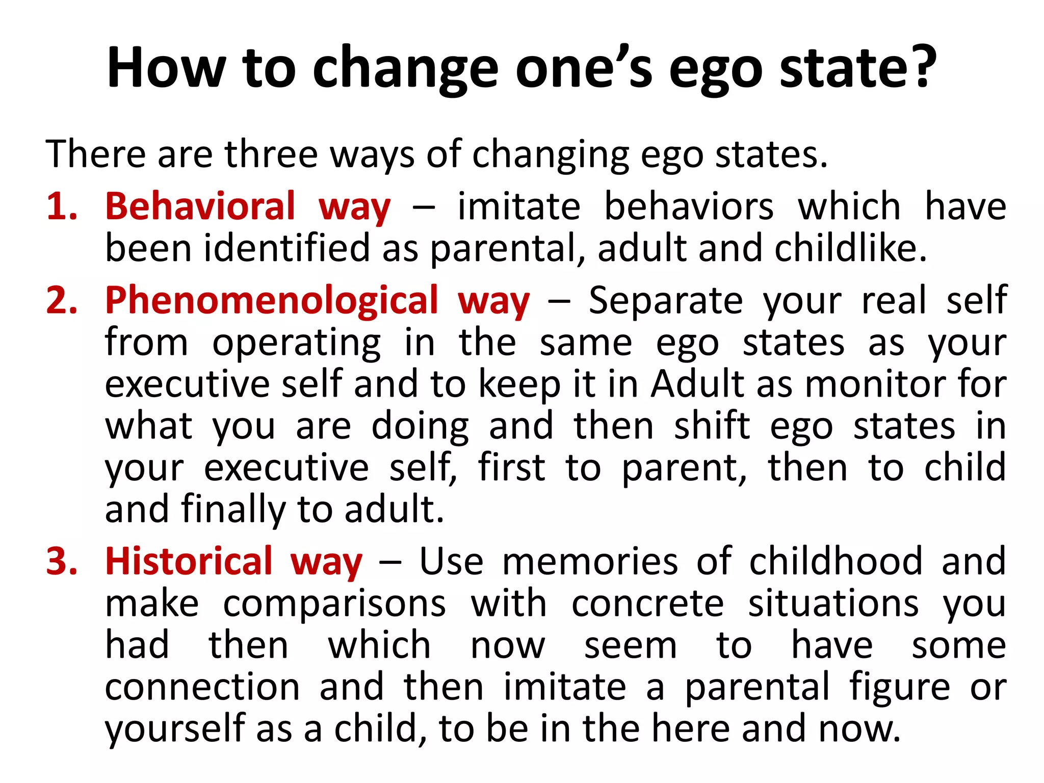 Transactions - Transactional Analysis | PPTX