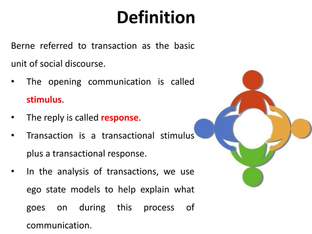 Transactions - Transactional Analysis | PPTX | Science