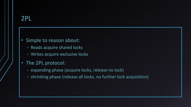 Transactions And Concurrency Control Patterns Ppt