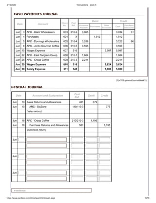 Perdisco Solution - Transactions - week 5 | PDF | Business Accounting ...
