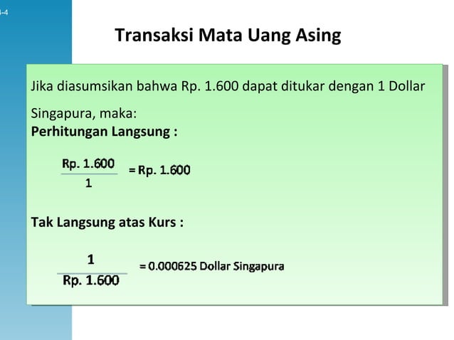 Transaksi mata uang asing pertemuan ke 7 | PPT