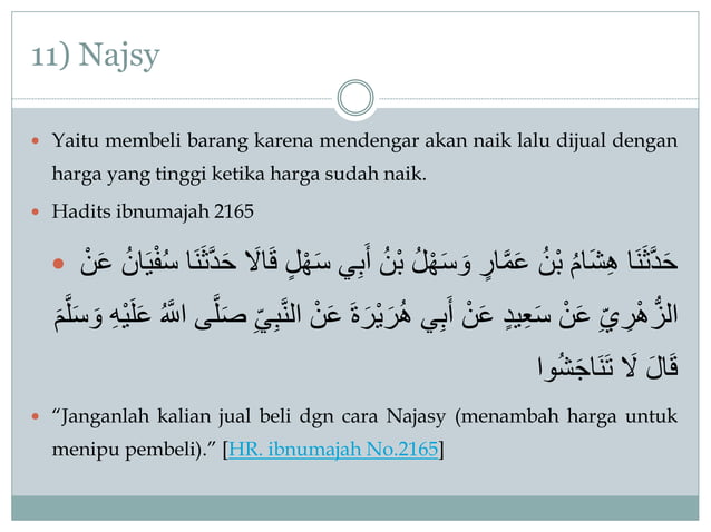 Transaksi yang diharamkan | PPTX