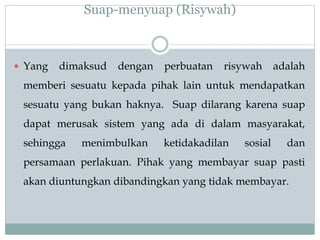 Transaksi yang diharamkan | PPTX