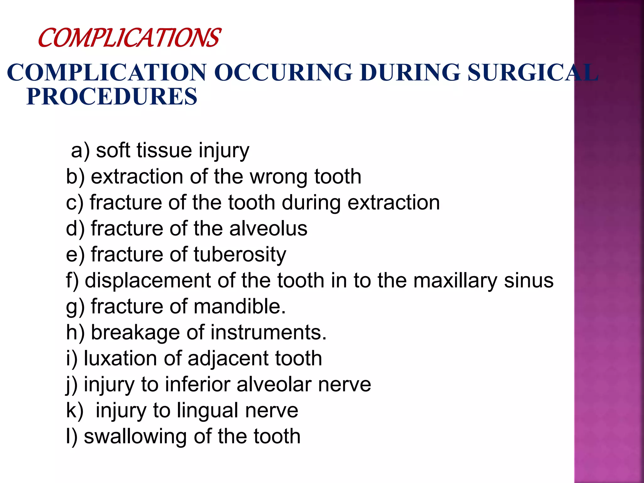 Transalveolar Extraction of tooth | PPTX