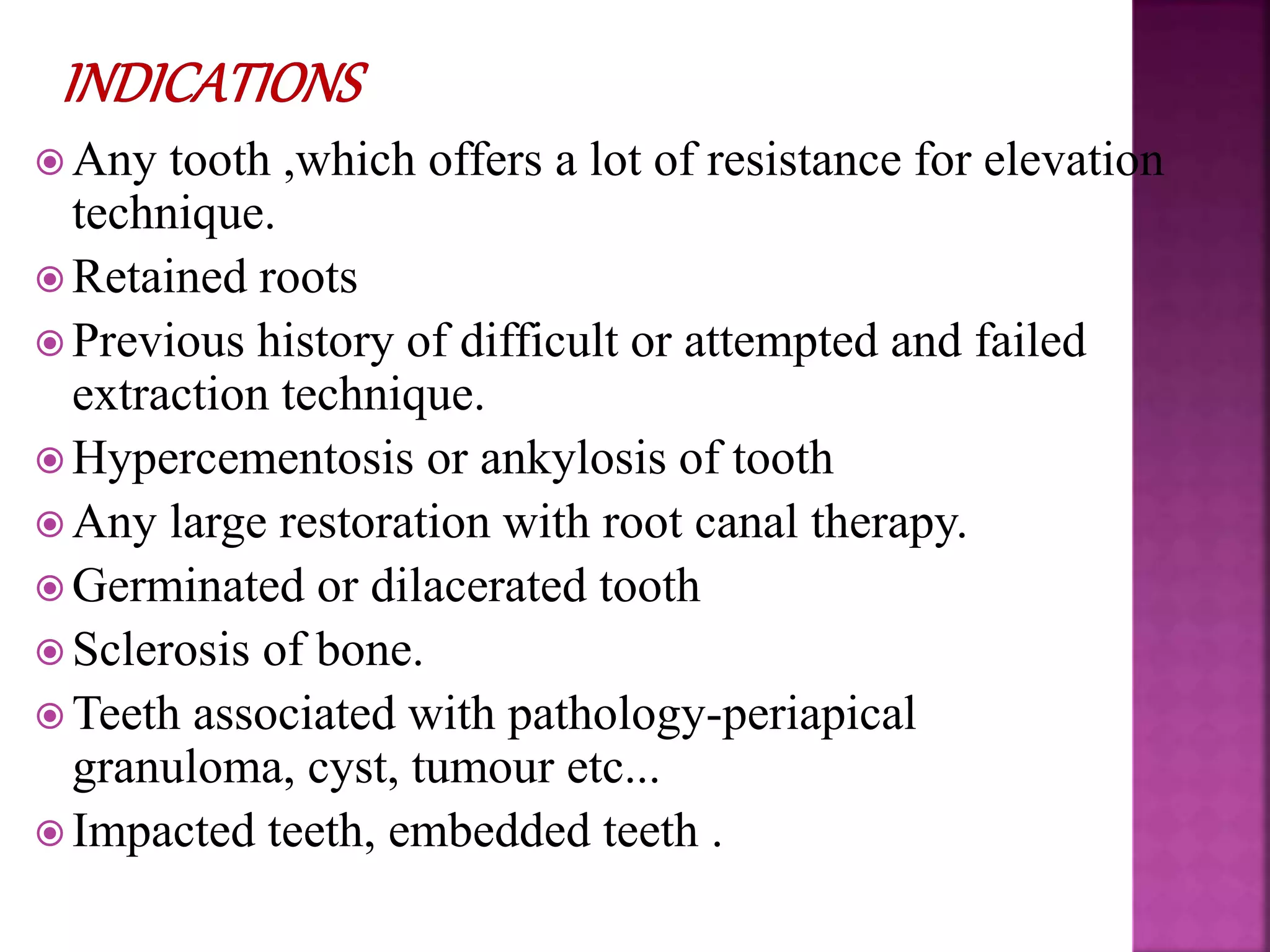 Transalveolar Extraction of tooth | PPTX