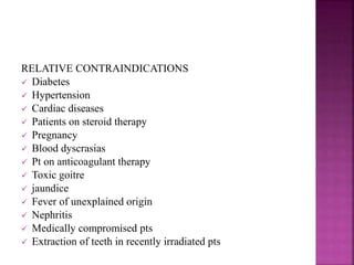 Transalveolar Extraction of tooth | PPTX