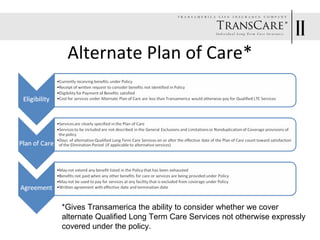 Transamerica Trans Care Ii Product | PPT