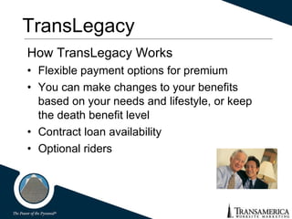 Transamerica universal life insurance | PPT