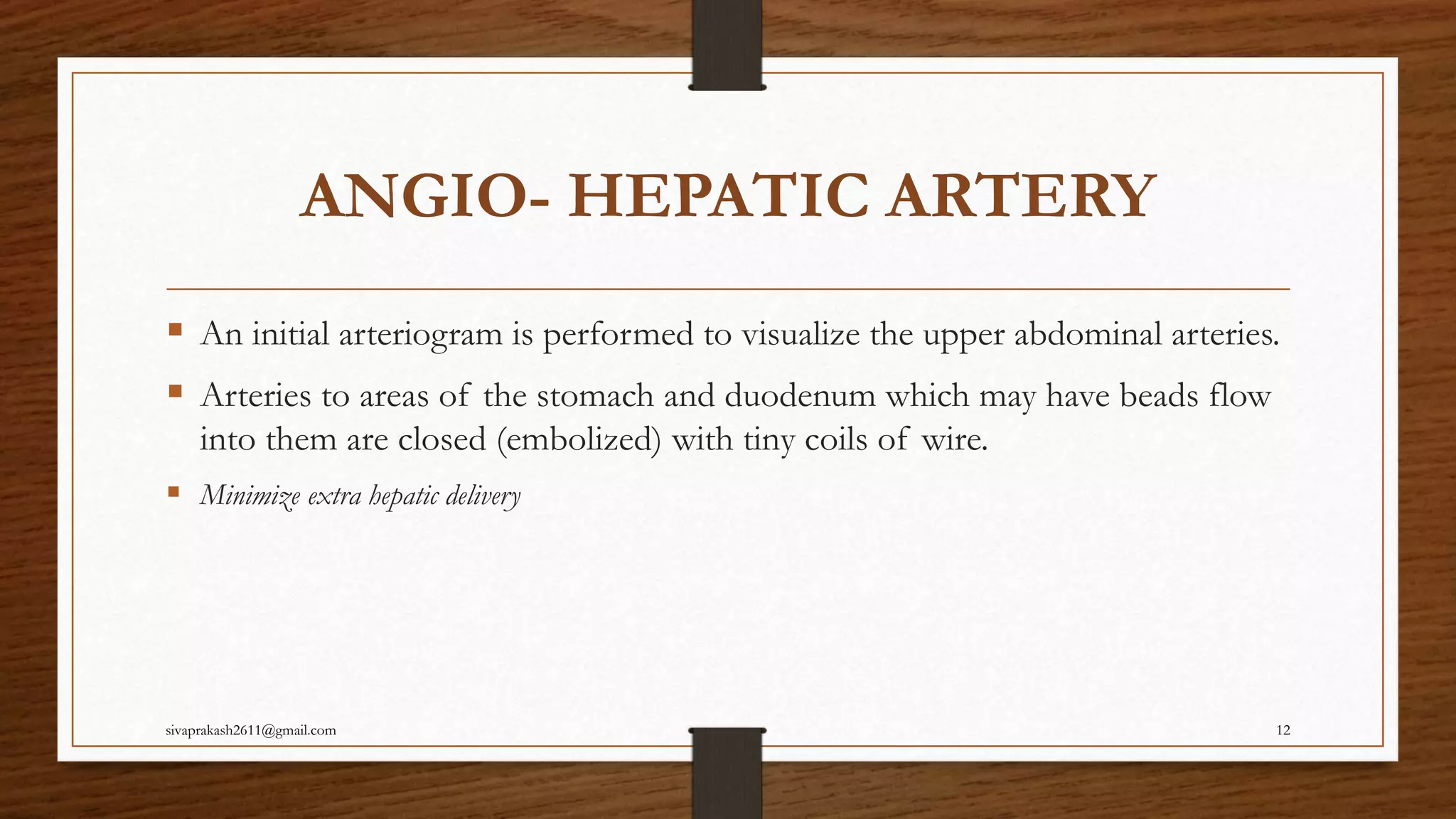 Transarterial radioembolization (tare) | PPTX