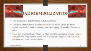 Transarterial radioembolization (tare) | PPTX