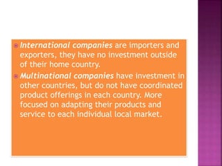 Transnational strategy | PPTX