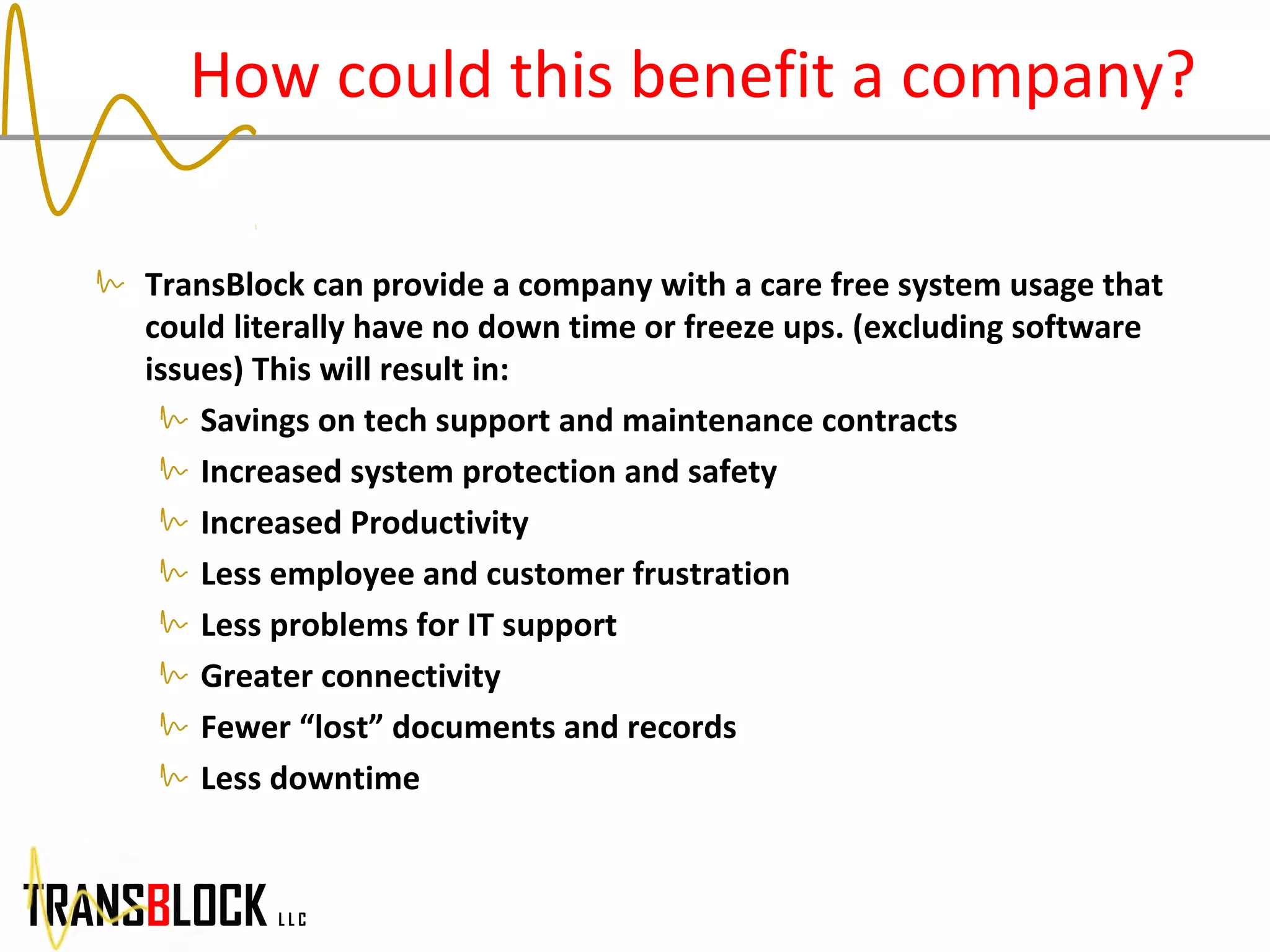 Transblock Presentation 4 14 09 | PPT
