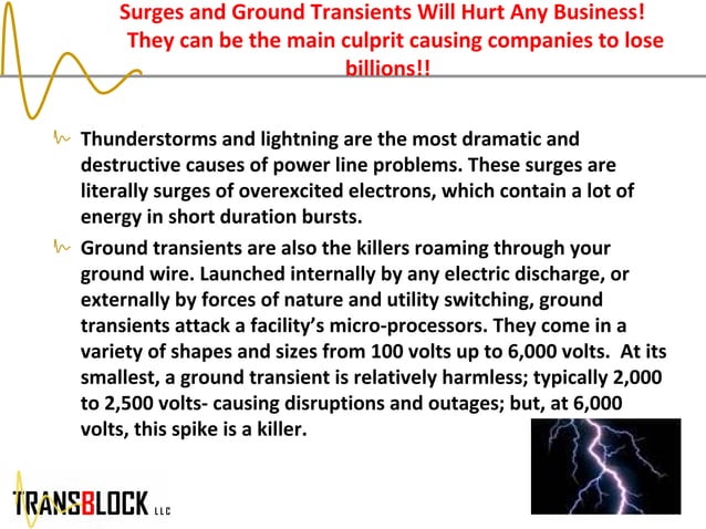 Transblock Presentation 4 14 09 | PPT | Free Download