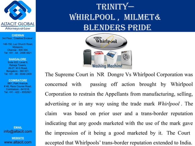 Transborder reputation of trademarks | PPT