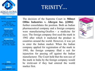 Transborder reputation of trademarks | PPT