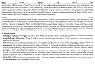 Convention on Long Range Transboundary air pollution | PPTX