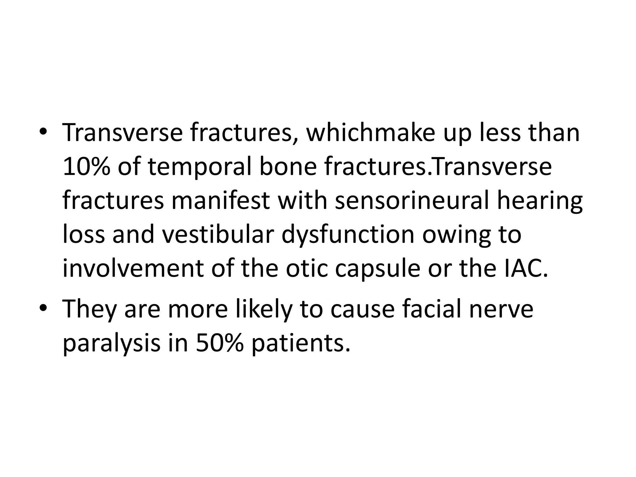 Transcanal facial nerve decompression under local anaesthesia report of ...