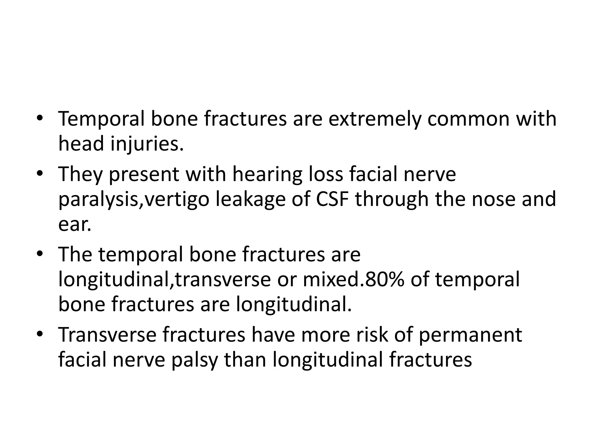 Transcanal facial nerve decompression under local anaesthesia report of ...