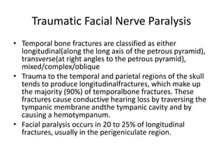 Transcanal facial nerve decompression under local anaesthesia report of ...