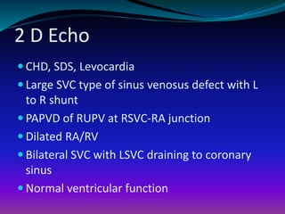 Transcatheter closure of sinus venosus atrial septal defect | PPTX