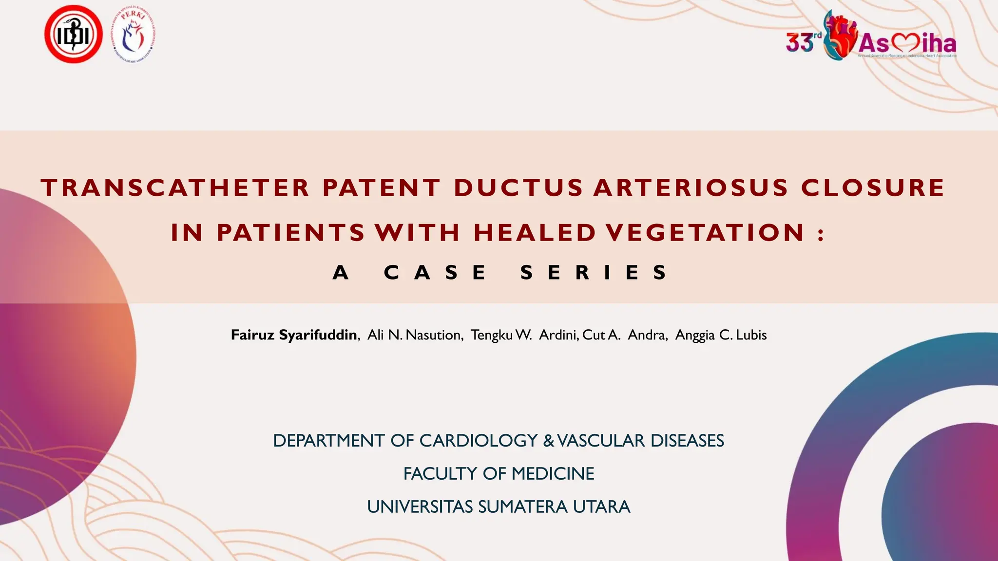 Transcatheter Patent Ductus Arteriosus Closure In Patients With Healed ...