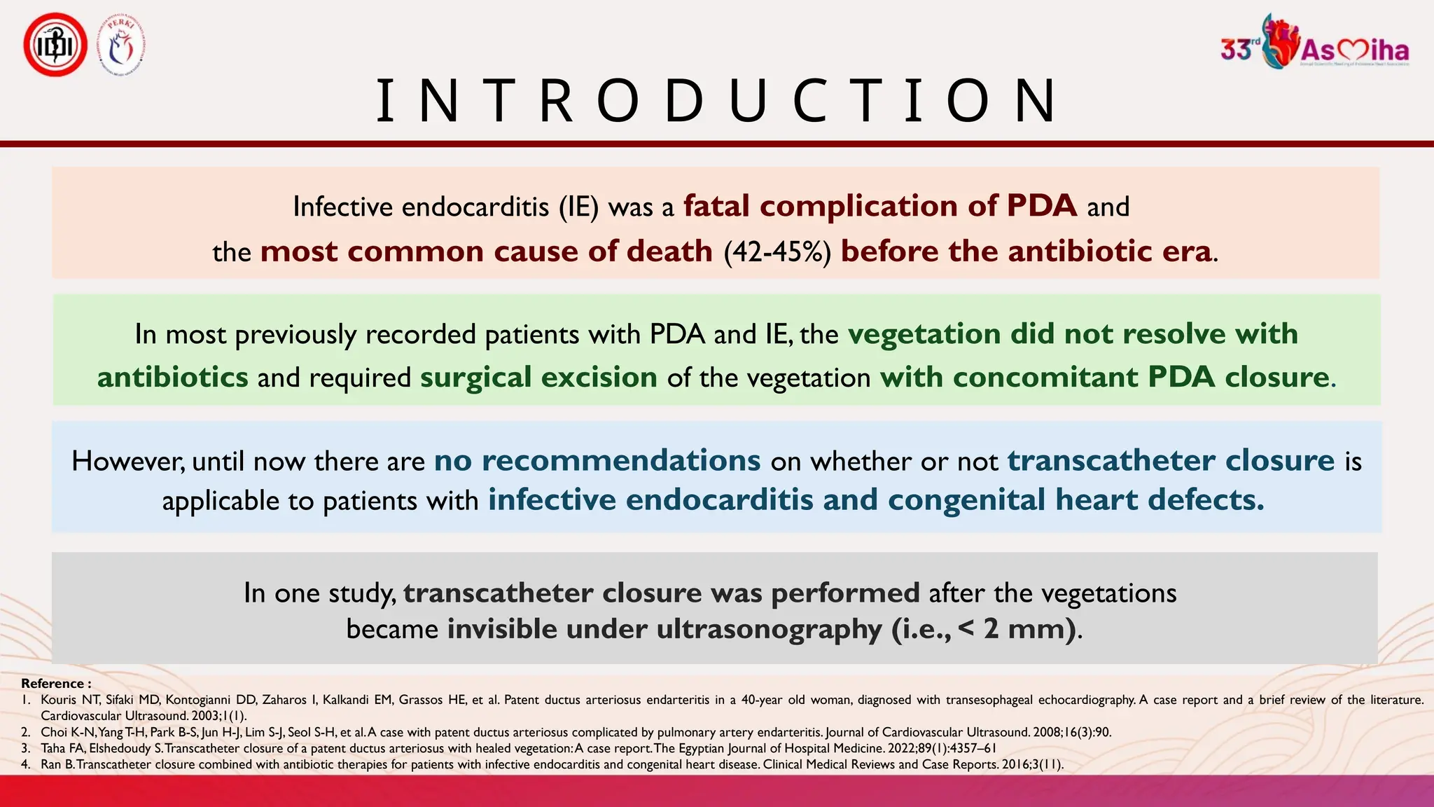 Transcatheter Patent Ductus Arteriosus Closure In Patients With Healed ...