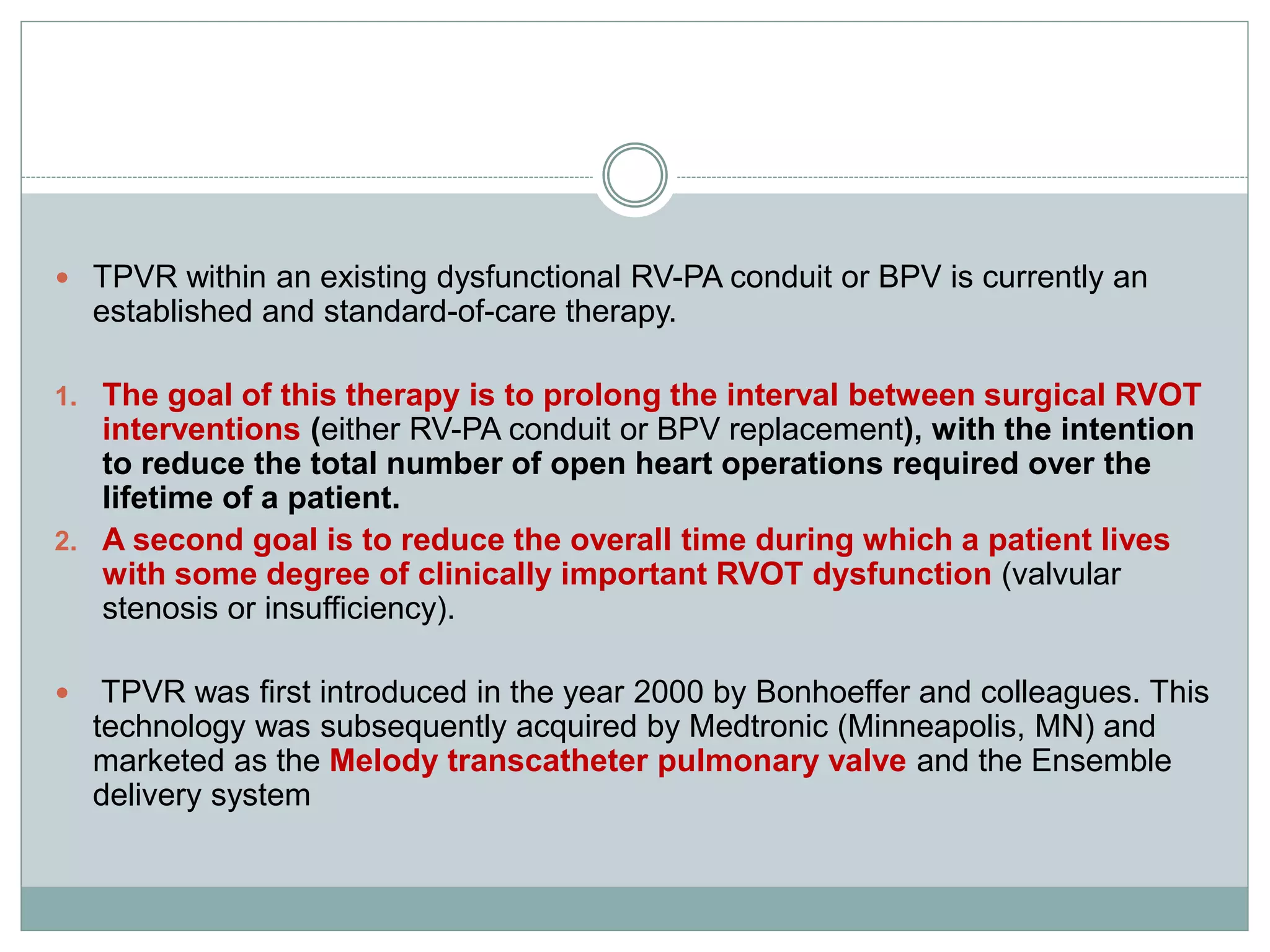Transcatheter therapies for congenital heart disease | PPTX
