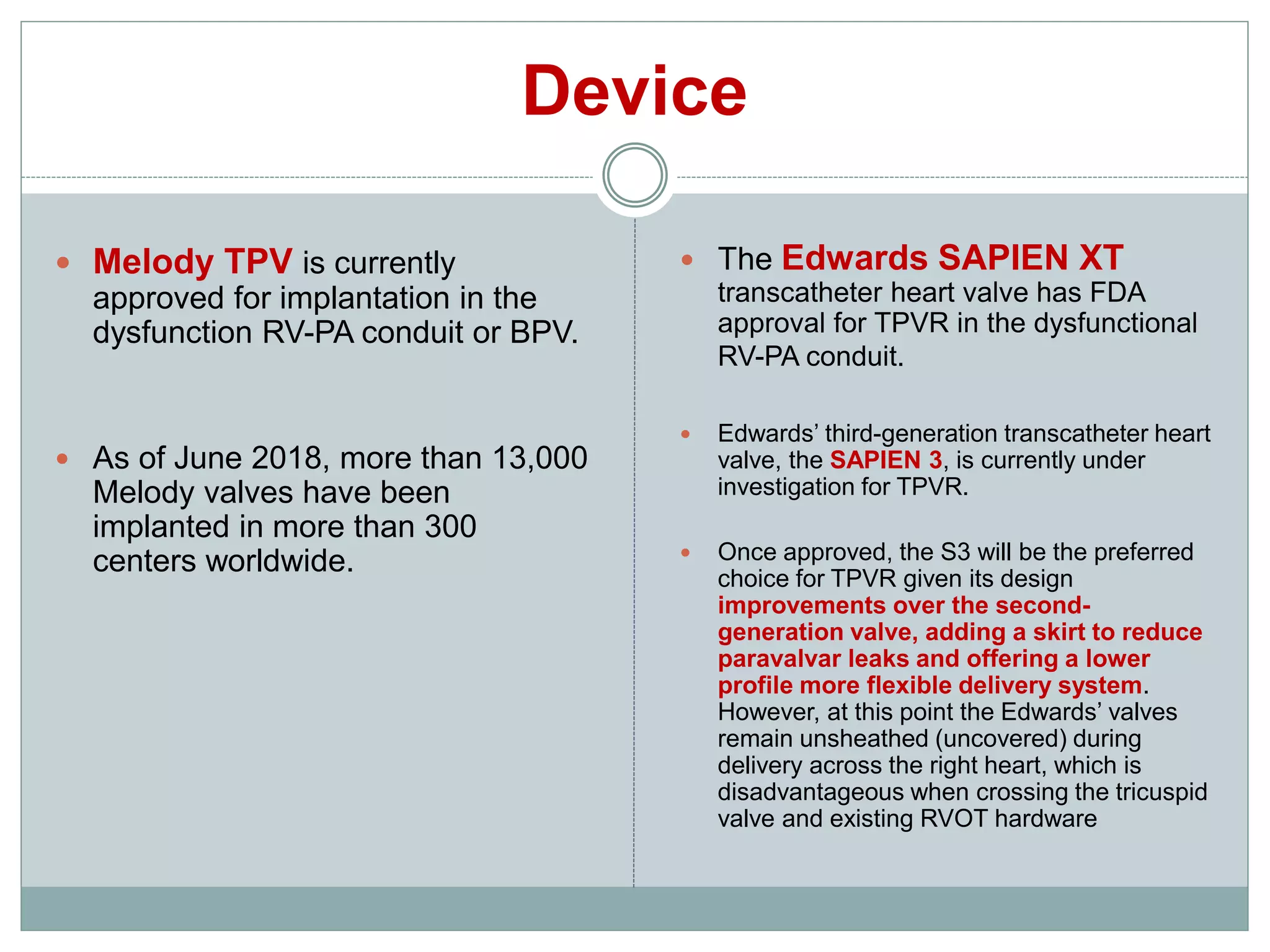 Transcatheter therapies for congenital heart disease | PPTX