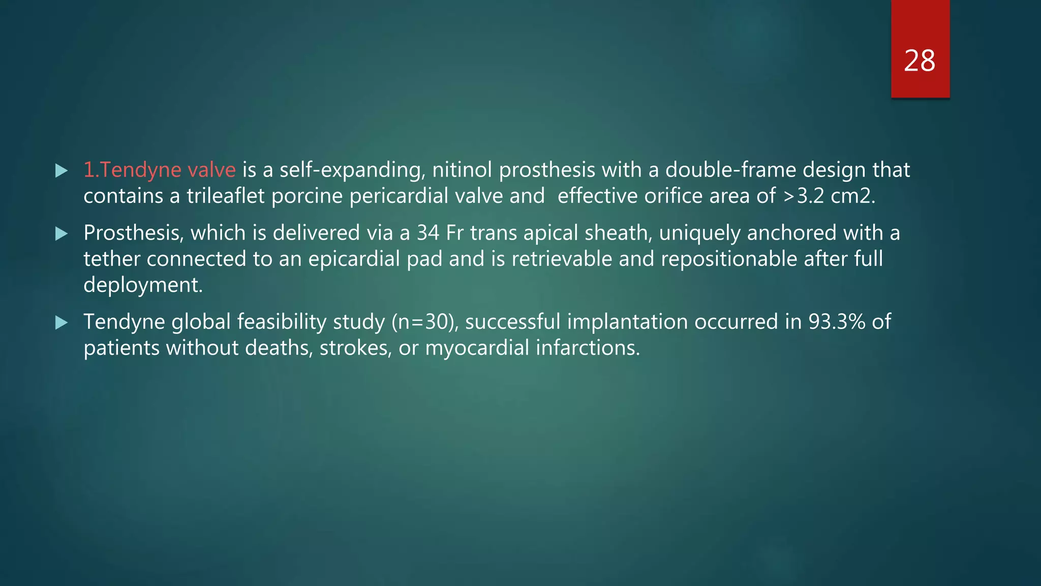 Transcatheter therapy for mitral regurgitation | PPTX