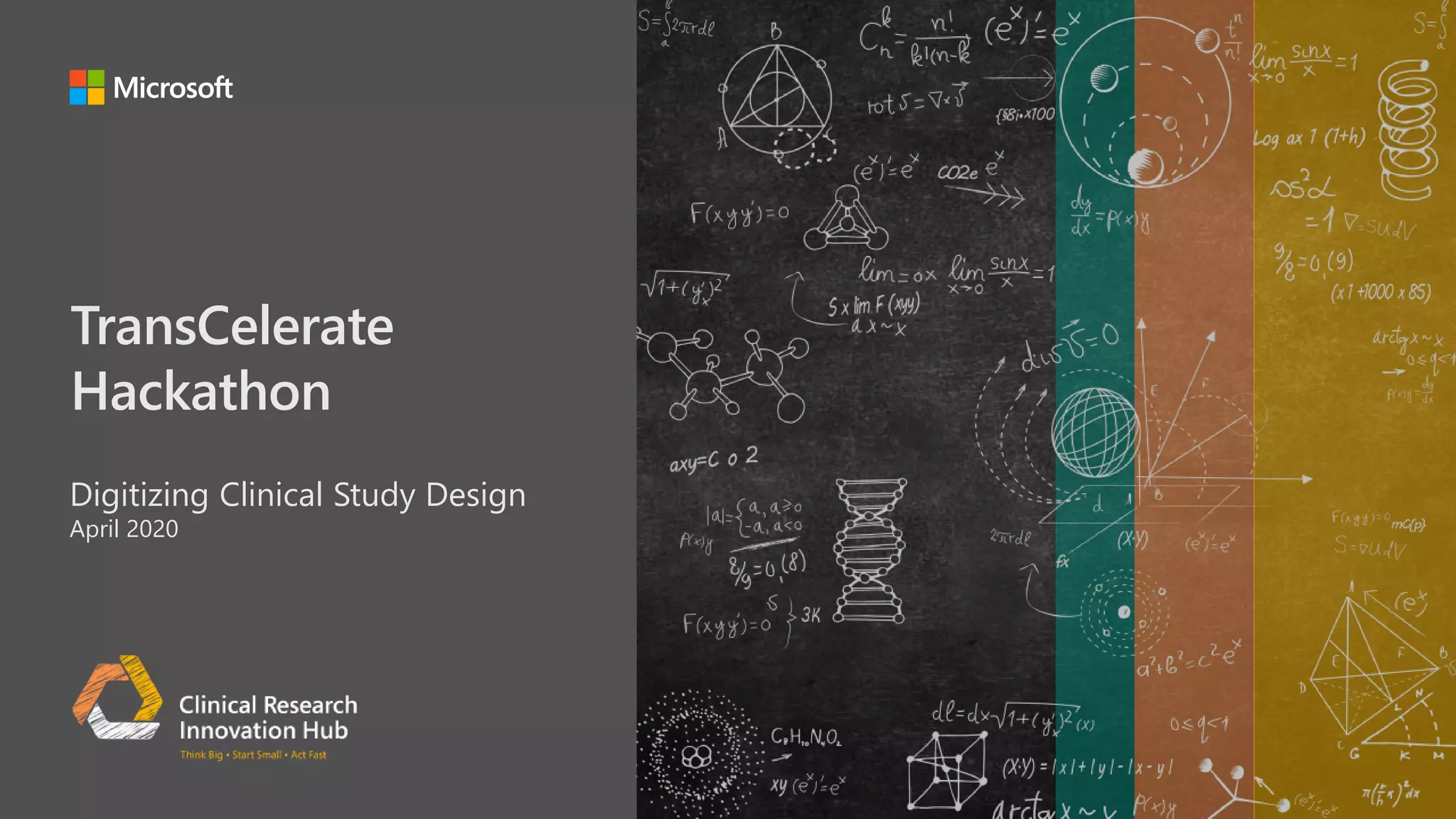 Transcelerate DDF Hackathon | PPTX