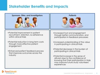 TransCelerate Overview - Patient Experience Initiative | PDF | Biotech ...