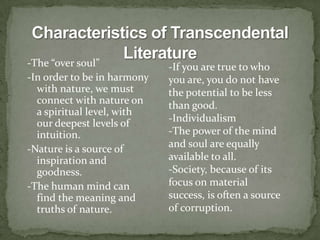 Transcendentalism | PPT