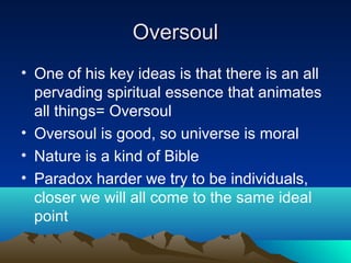 Transcendentalism | PPT