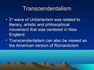 Transcendentalism | PPT