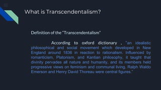 Comparative study of the theory Aham brahmasmi and American Literature ...