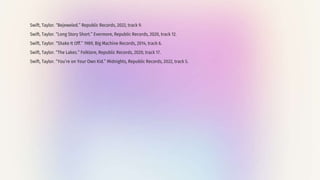 Transcendentalism in Taylor Swift’s Lyrics.pptx