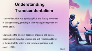 Transcendentalism in Taylor Swift’s Lyrics.pptx